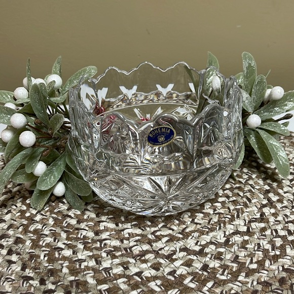 Bohemia | Dining | Bohemia Czech Republic Lead Crystal Bowl Or Candy ...